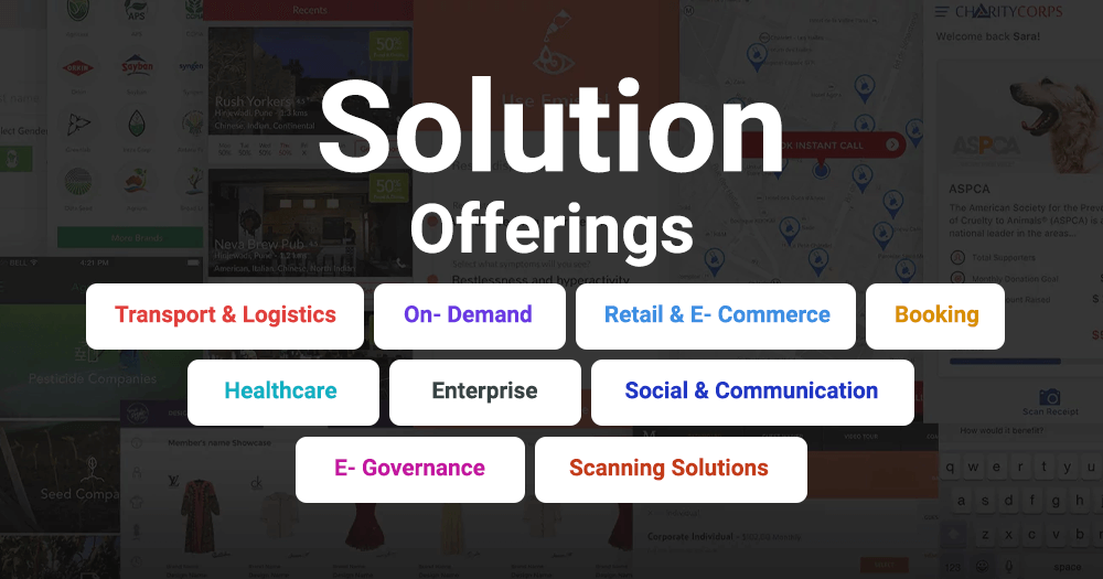 Mobile Business applications developed by Mobisoft Infotech