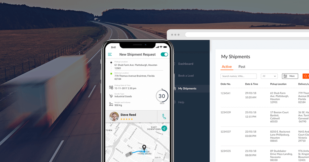 Digital Freight Matching Platform Case Study | Mobisoft