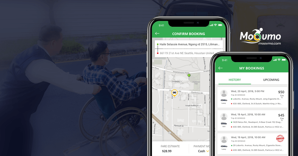 Ride-sharing network for people with all abilities