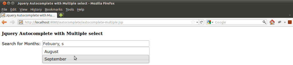 Jquery Autocomplete With And Without Ajax - Mobisoft Infotech