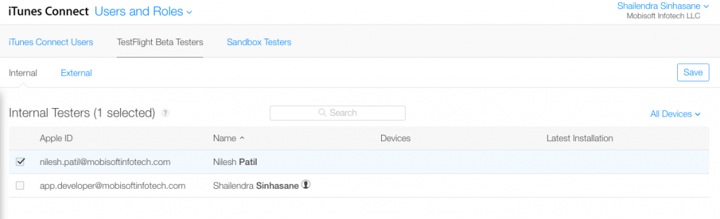 Beta App Testing for iOS using TestFlight