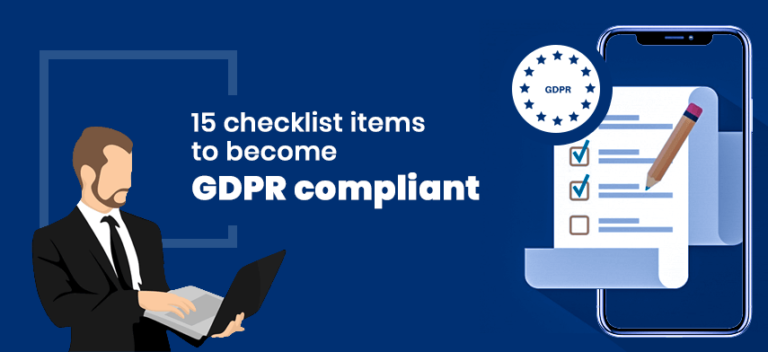 GDPR Compliance Checklist For App Developers - Mobisoft Infotech