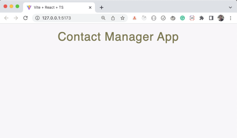 Learn TypeScript with React By Building a CRUD Application
