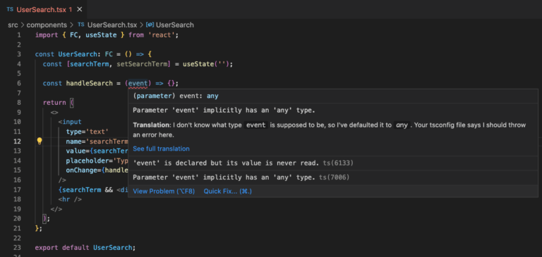 Learn TypeScript with React By Building a CRUD Application