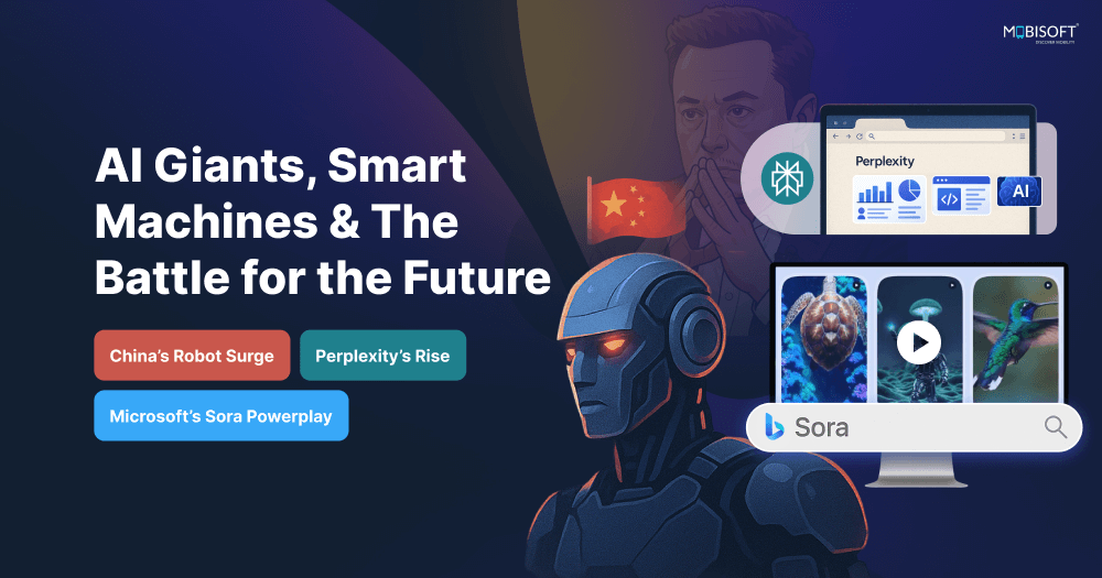 AI Arms Race 2025: China Robots, Perplexity & Sora