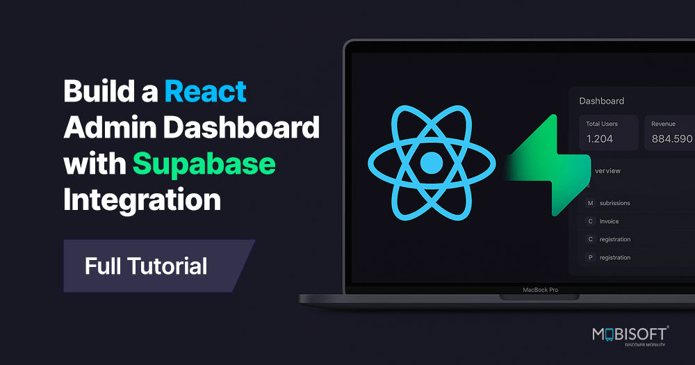 React Admin Dashboard with Supabase Integration Tutorial