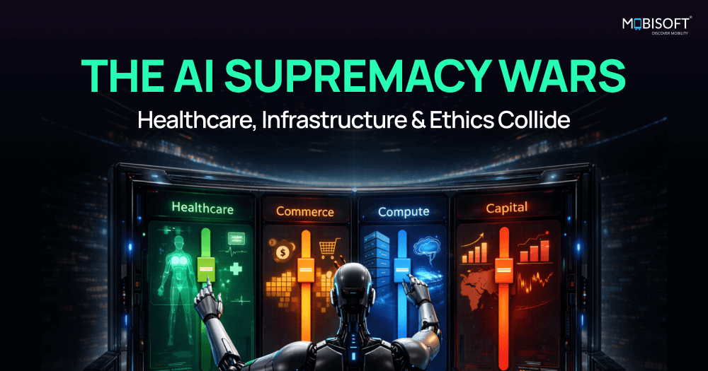 AI Giants Battle Healthcare, Commerce & Tech Supremacy